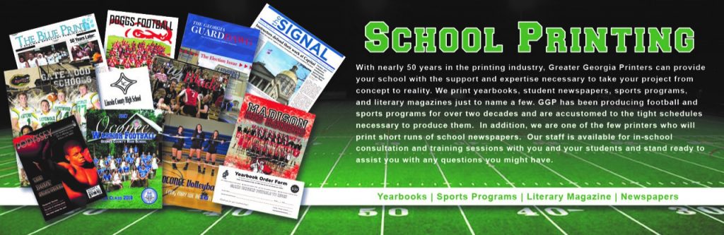 school printing | Greater Georgia Printers, Inc.